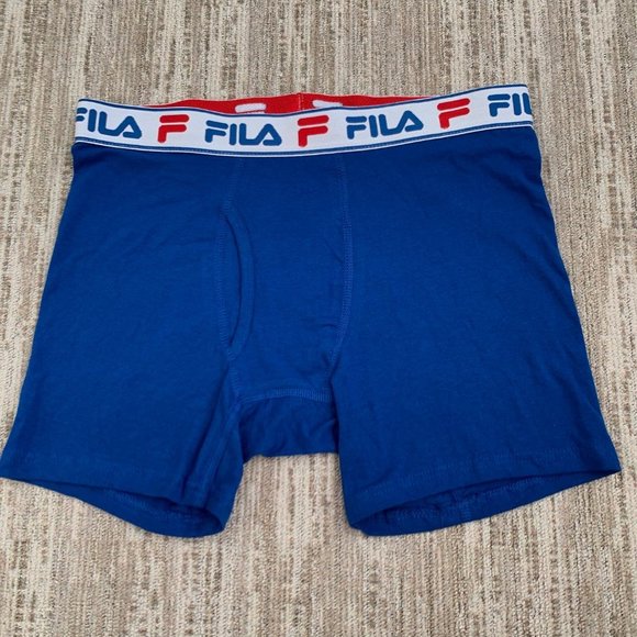 Fila | Underwear & Socks | Fila Mens Brand New Royal Blue 95 Cotton 5 ...